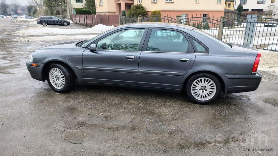 Pelēks Volvo S80 2004 Rīga, ar dzinēja tilpumu 2.50 L un nobraukumu 318 tūkst. km par 995 €, foto 8 vietnē AUTOMOTO.COM.LV