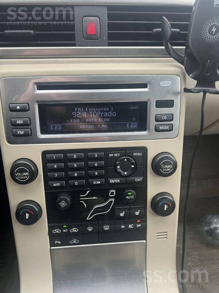 Pelēks Volvo S80 2006 Daugavpils, ar dzinēja tilpumu 2.50 L un nobraukumu 343 tūkst. km par 2250 €, foto 13 vietnē AUTOMOTO.COM.LV
