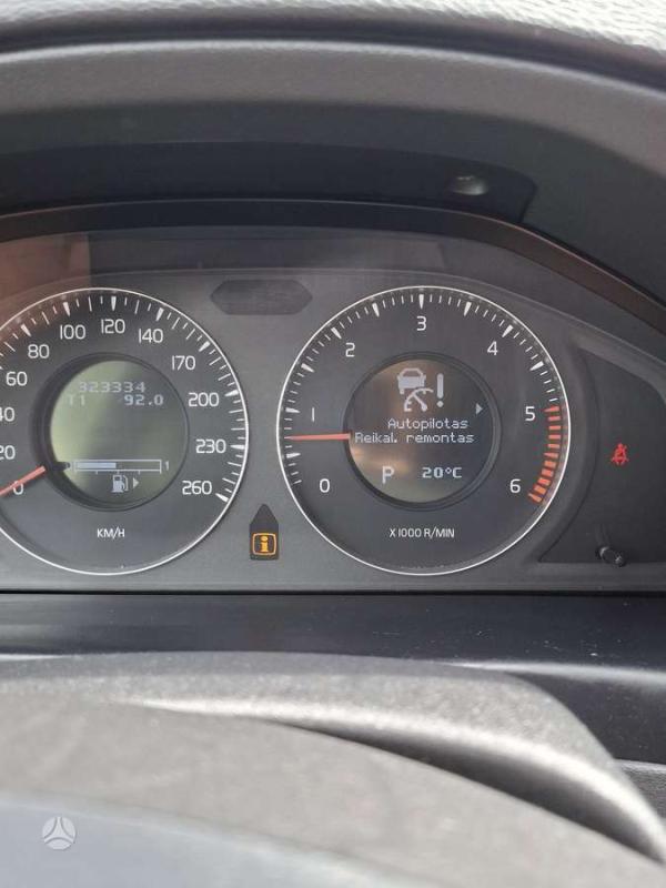 Pelēks Volvo S80 2006 Kauņa, ar dzinēja tilpumu 2.40 L un nobraukumu 323 tūkst. km par 1300 €, foto 10 vietnē AUTOMOTO.COM.LV