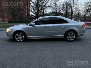 Grey Volvo S80 2007 in Riga, with an engine capacity of 2.40 L and mileage of 280 thousand km for 3900 €, photo 4 on AUTOMOTO.COM.LV