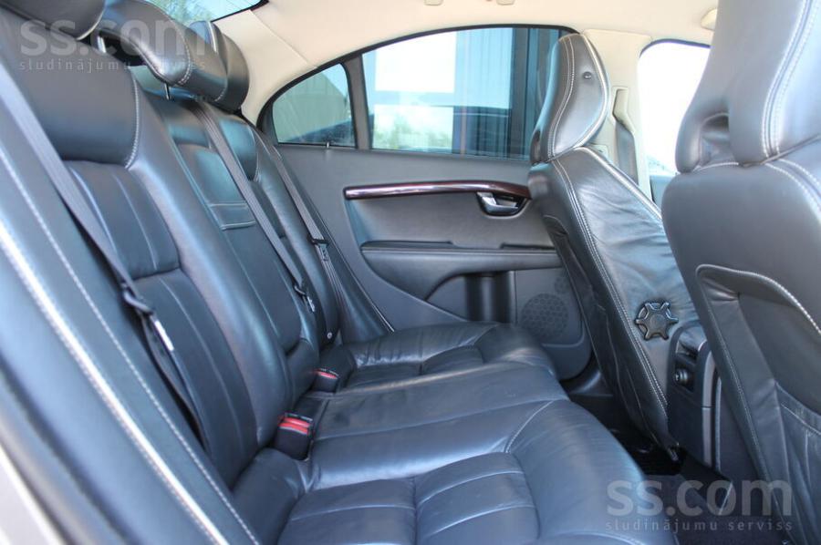 Pelēks Volvo S80 2007 Rīga, ar dzinēja tilpumu 2.40 L un nobraukumu 0 tūkst. km par 3490 €, foto 15 vietnē AUTOMOTO.COM.LV