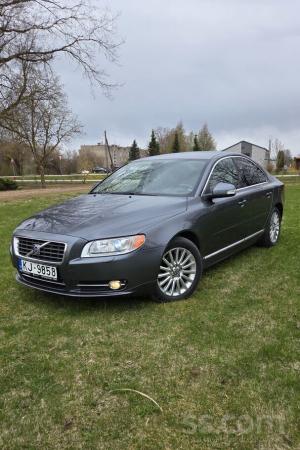 Pelēks Volvo S80 2007 Preiļi, ar dzinēja tilpumu 2.40 L un nobraukumu 380 tūkst. km par 3450 €, foto  vietnē AUTOMOTO.COM.LV