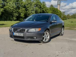 Pelēks Volvo S80 2007 Ogre, ar dzinēja tilpumu 2.40 L un nobraukumu 265 tūkst. km par 4000 €, foto  vietnē AUTOMOTO.COM.LV