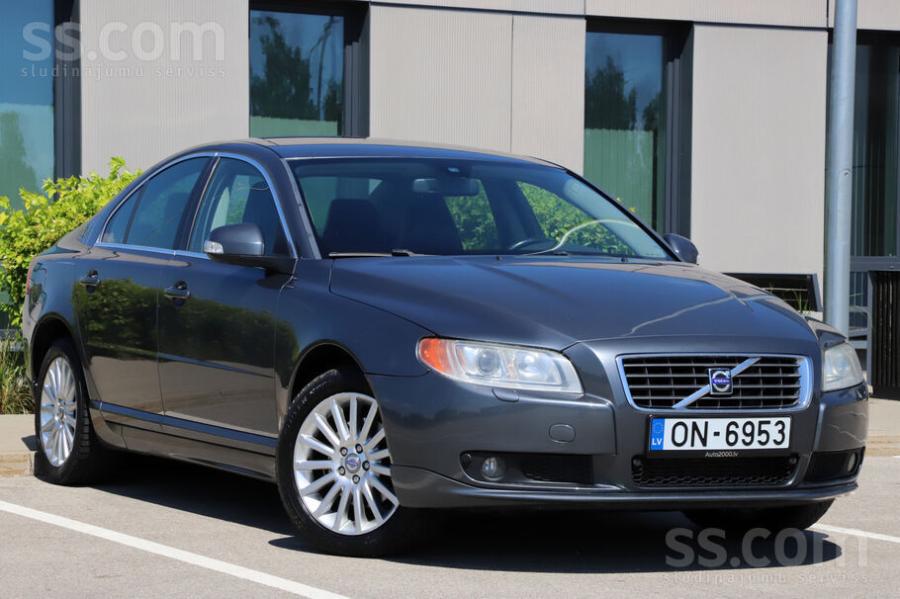 Pelēks Volvo S80 2007 Tukums, ar dzinēja tilpumu 2.40 L un nobraukumu 388 tūkst. km par 4450 €, foto 3 vietnē AUTOMOTO.COM.LV