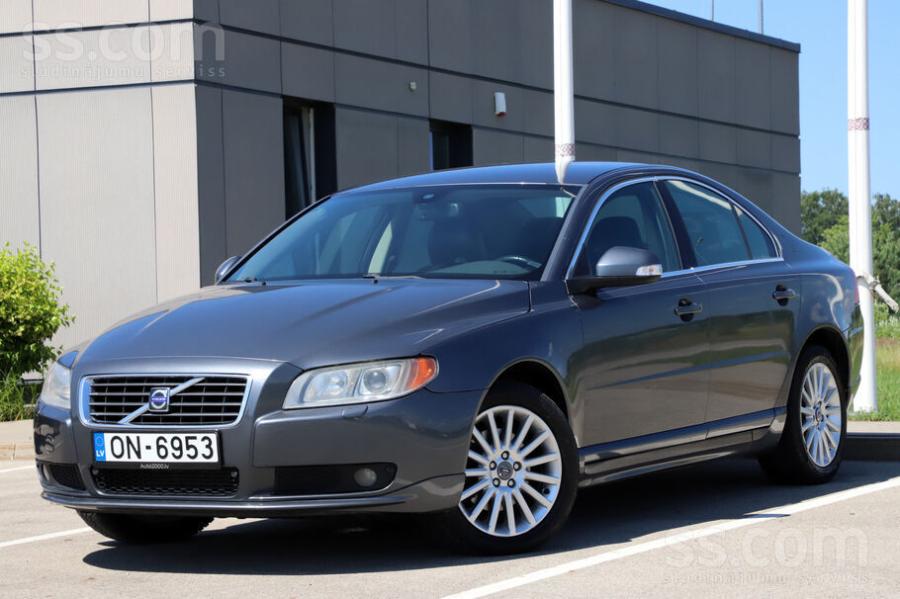 Pelēks Volvo S80 2007 Tukums, ar dzinēja tilpumu 2.40 L un nobraukumu 388 tūkst. km par 4450 €, foto 4 vietnē AUTOMOTO.COM.LV
