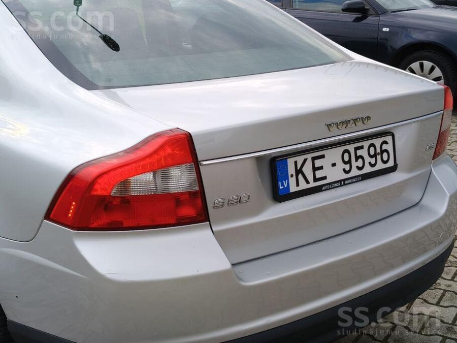 Серый Вольво С80 2007 в Рига, объемом двигателя 2.40 л и пробегом 278 тыс. км за 2750 €, фото 9 на AUTOMOTO.COM.LV