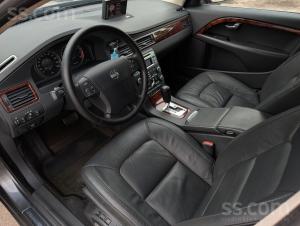Grey Volvo S80 2007 in Jurmala, with an engine capacity of 3.20 L and mileage of 0 thousand km for 5950 €, photo 27 on AUTOMOTO.COM.LV