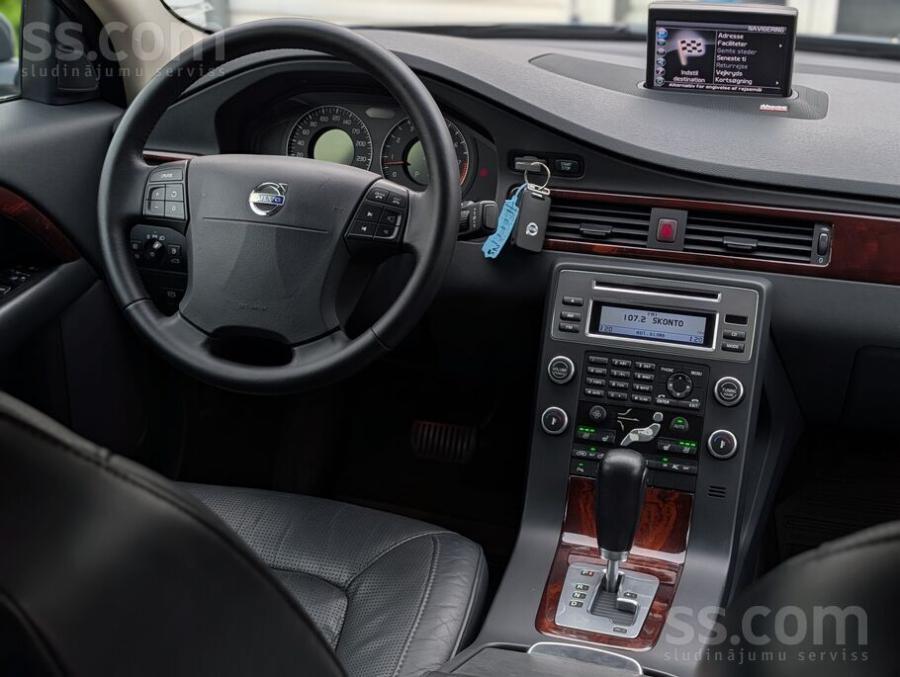 Grey Volvo S80 2007 in Jurmala, with an engine capacity of 3.20 L and mileage of 0 thousand km for 5950 €, photo 51 on AUTOMOTO.COM.LV