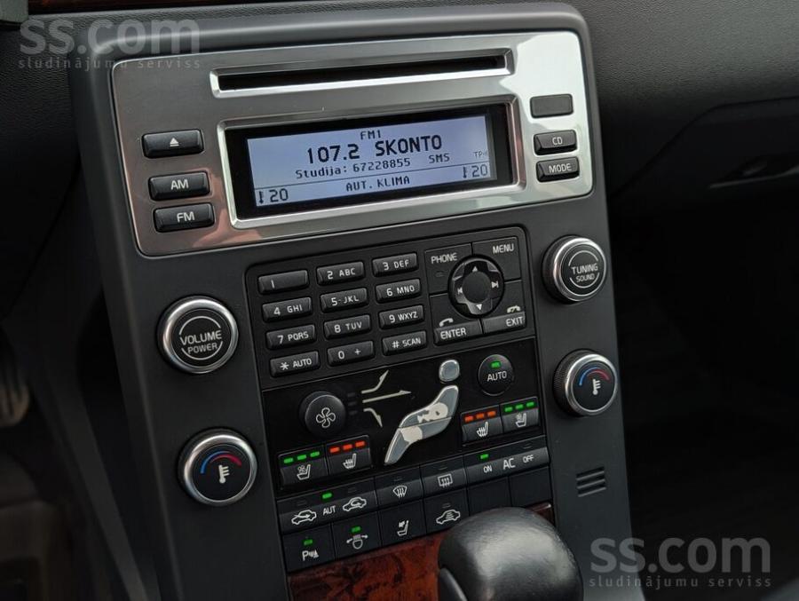 Grey Volvo S80 2007 in Jurmala, with an engine capacity of 3.20 L and mileage of 0 thousand km for 5950 €, photo 57 on AUTOMOTO.COM.LV