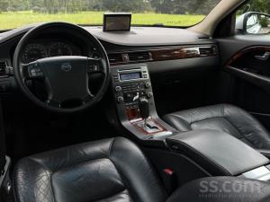 Grey Volvo S80 2007 in Riga, with an engine capacity of 2.40 L and mileage of 0 thousand km for 1990 €, photo 10 on AUTOMOTO.COM.LV
