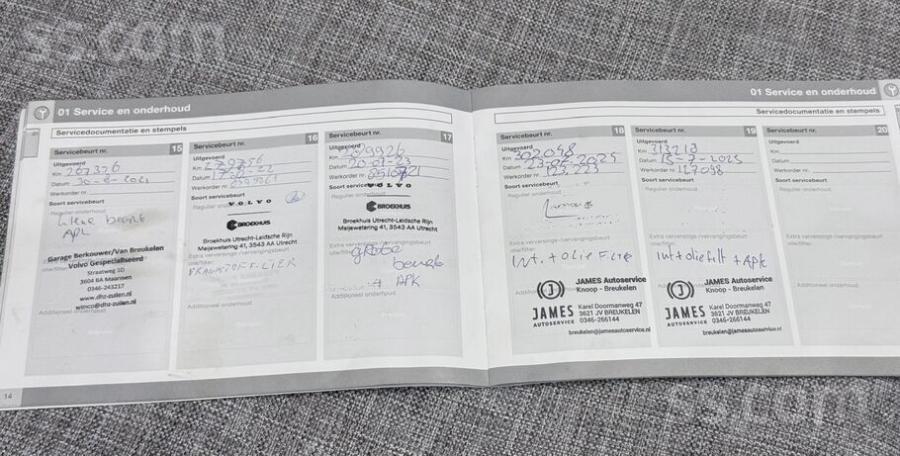 Grey Volvo S80 2007 in Daugavpils, with an engine capacity of 2.40 L and mileage of 320 thousand km for 3990 €, photo 15 on AUTOMOTO.COM.LV