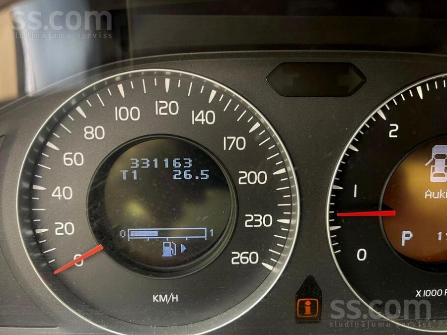 Grey Volvo S80 2007 in Riga, with an engine capacity of 2.40 L and mileage of 0 thousand km for 3500 €, photo 15 on AUTOMOTO.COM.LV