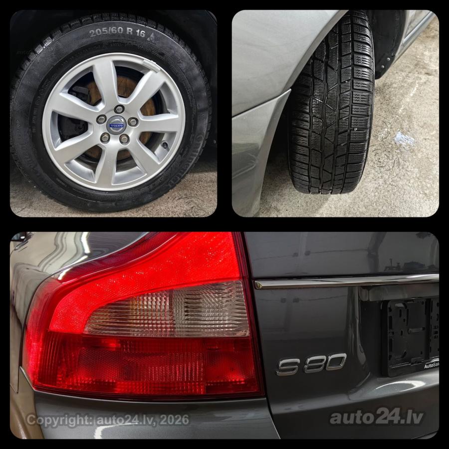 Grey Volvo S80 2007 in Viljandi, with an engine capacity of 2.40 L and mileage of 295 thousand km for 3990 €, photo 18 on AUTOMOTO.COM.LV