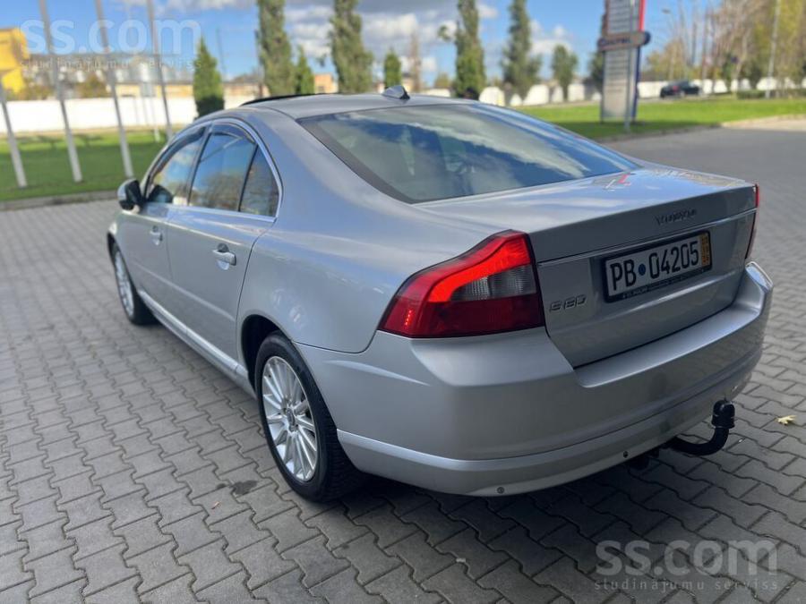 Pelēks Volvo S80 2007 Jēkabpils, ar dzinēja tilpumu 2.40 L un nobraukumu 288 tūkst. km par 6250 €, foto 8 vietnē AUTOMOTO.COM.LV