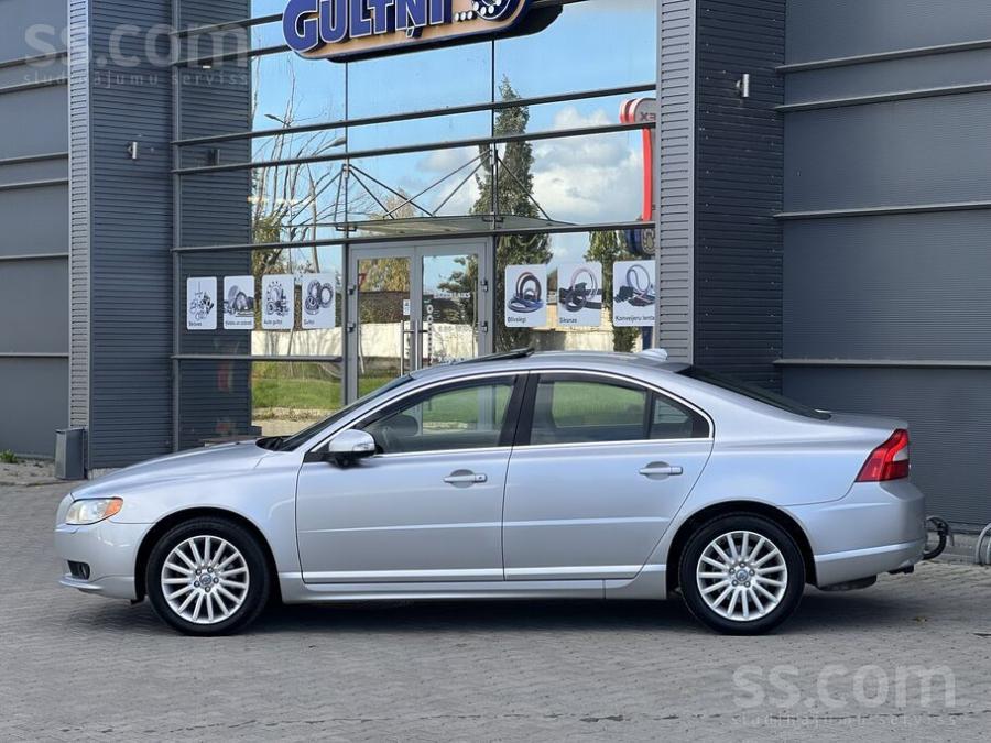 Pelēks Volvo S80 2007 Jēkabpils, ar dzinēja tilpumu 2.40 L un nobraukumu 288 tūkst. km par 6250 €, foto 9 vietnē AUTOMOTO.COM.LV