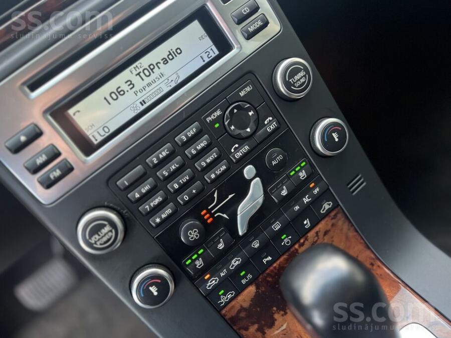 Pelēks Volvo S80 2007 Jēkabpils, ar dzinēja tilpumu 2.40 L un nobraukumu 288 tūkst. km par 6250 €, foto 28 vietnē AUTOMOTO.COM.LV
