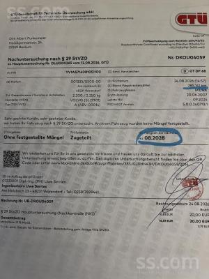Pelēks Volvo S80 2007 Jēkabpils, ar dzinēja tilpumu 2.40 L un nobraukumu 288 tūkst. km par 6250 €, foto 31 vietnē AUTOMOTO.COM.LV