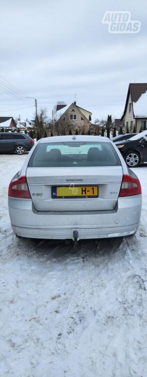 Pelēks Volvo S80 2008 Viļņa, ar dzinēja tilpumu 2.40 L un nobraukumu 290 tūkst. km par 3999 €, foto 5 vietnē AUTOMOTO.COM.LV