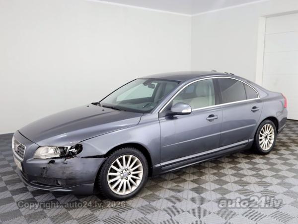 Grey Volvo S80 2008 in Tallinn, with an engine capacity of 2.40 L and mileage of 349 thousand km for 1499 €, photo 2 on AUTOMOTO.COM.LV