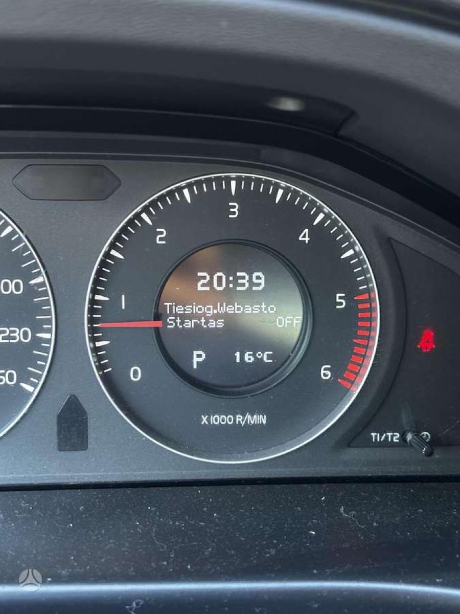 Grey Volvo S80 2008 in Vilnius, with an engine capacity of 2.40 L and mileage of 270 thousand km for 3500 €, photo 18 on AUTOMOTO.COM.LV
