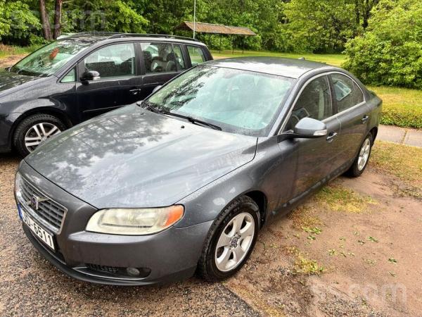 Pelēks Volvo S80 2008 Kuldīga, ar dzinēja tilpumu 2.40 L un nobraukumu 401 tūkst. km par 2009 €, foto 3 vietnē AUTOMOTO.COM.LV