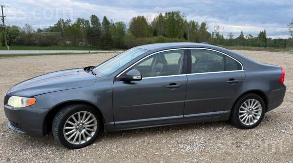 Grey Volvo S80 2008 in Rezekne, with an engine capacity of 2.40 L and mileage of 347 thousand km for 2800 €, photo 5 on AUTOMOTO.COM.LV