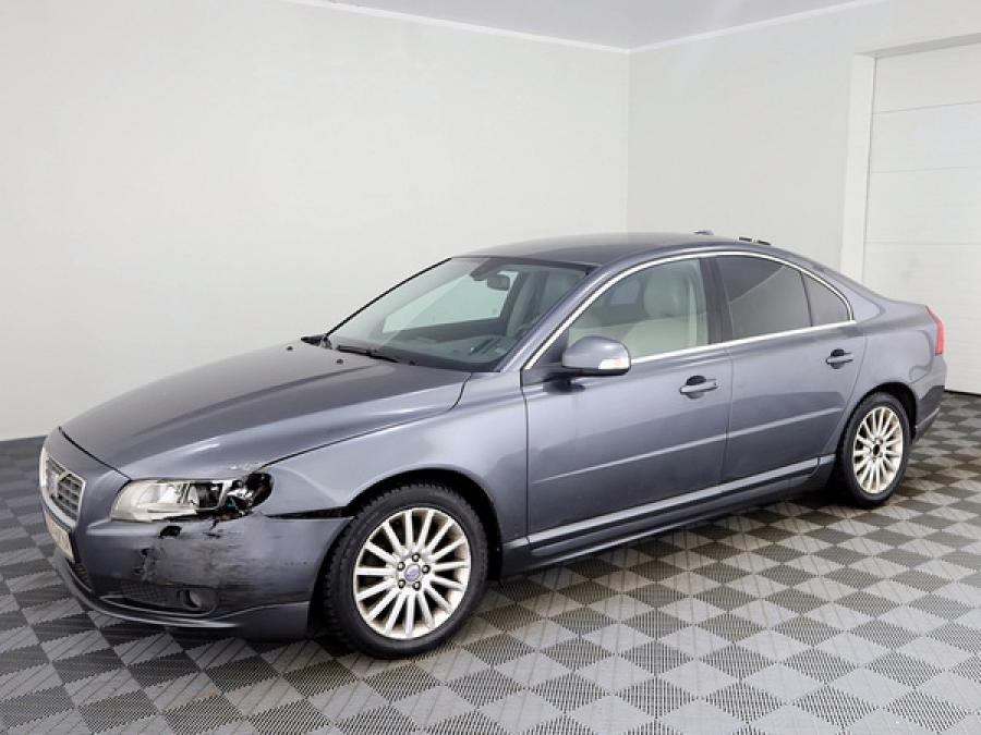 Pelēks Volvo S80 2008 Tallina, ar dzinēja tilpumu 2.40 L un nobraukumu 349 tūkst. km par 1099 €, foto 3 vietnē AUTOMOTO.COM.LV
