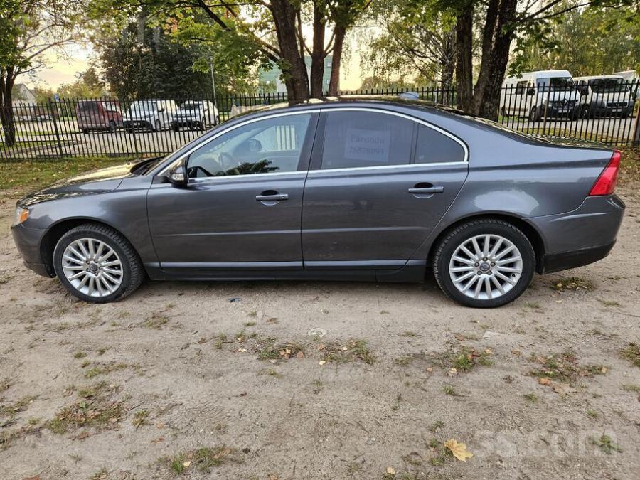 Pelēks Volvo S80 2008 Jēkabpils, ar dzinēja tilpumu 2.40 L un nobraukumu 292 tūkst. km par 2800 €, foto 8 vietnē AUTOMOTO.COM.LV