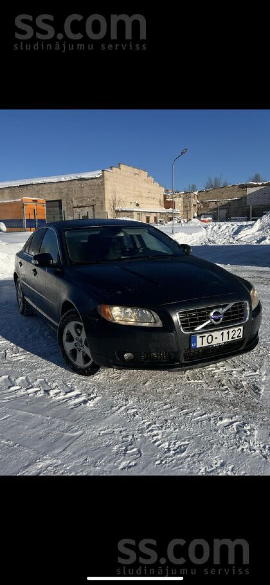 Pelēks Volvo S80 2009 Ludza, ar dzinēja tilpumu 2.40 L un nobraukumu 341 tūkst. km par 5000 €, foto 1 vietnē AUTOMOTO.COM.LV