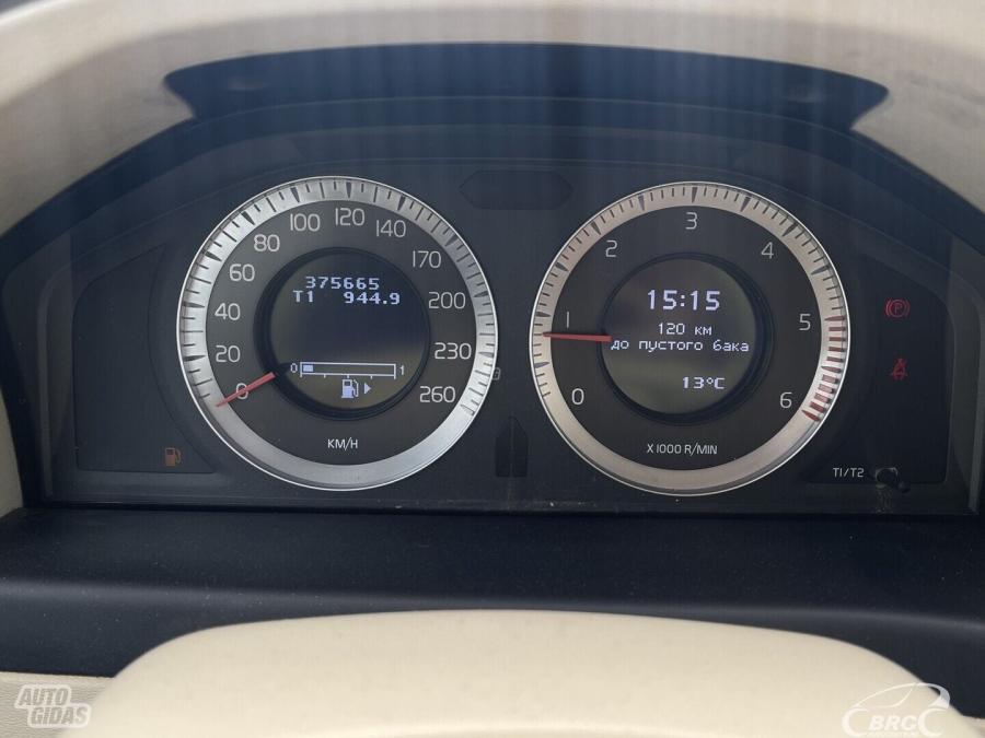 Серый Вольво С80 2009 в Авиженяй, объемом двигателя 1.60 л и пробегом 376 тыс. км за 1900 €, фото 16 на AUTOMOTO.COM.LV