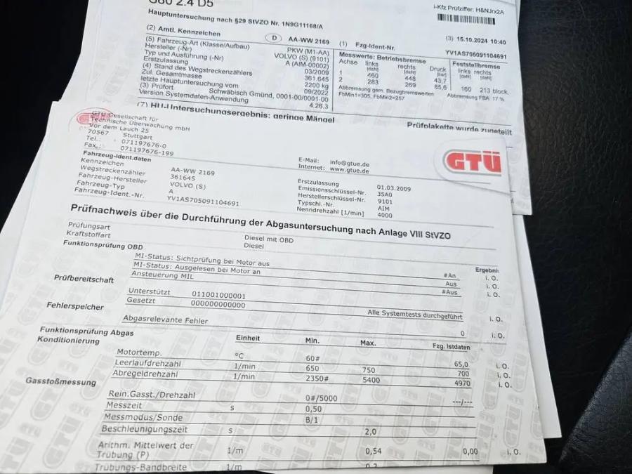 Серый Вольво С80 2009 в Екабпилс, объемом двигателя 2.40 л и пробегом 366 тыс. км за 5290 €, фото 29 на AUTOMOTO.COM.LV