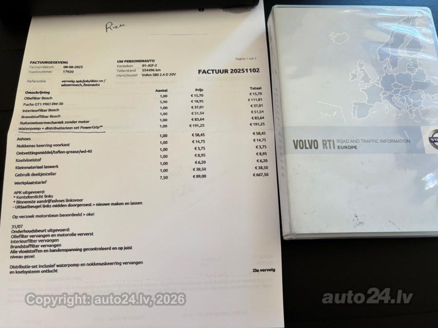 Pelēks Volvo S80 2009 Paide, ar dzinēja tilpumu 2.40 L un nobraukumu 375 tūkst. km par 5490 €, foto 25 vietnē AUTOMOTO.COM.LV