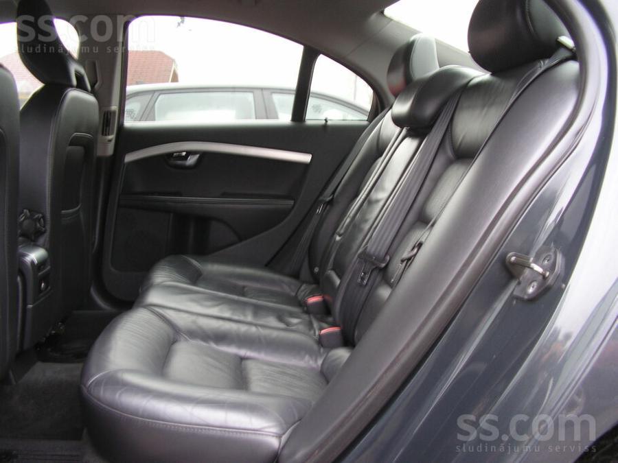 Grey Volvo S80 2013 in Riga, with an engine capacity of 2.00 L and mileage of 0 thousand km for 6350 €, photo 22 on AUTOMOTO.COM.LV