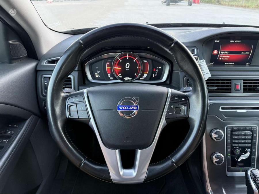 Pelēks Volvo S80 2015 Tauragė, ar dzinēja tilpumu 2.00 L un nobraukumu 224 tūkst. km par 8500 €, foto 9 vietnē AUTOMOTO.COM.LV