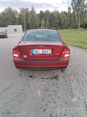 Red Volvo S80 2000 in Valmiera, with an engine capacity of 2.50 L and mileage of 0 thousand km for 1300 €, photo  on AUTOMOTO.COM.LV