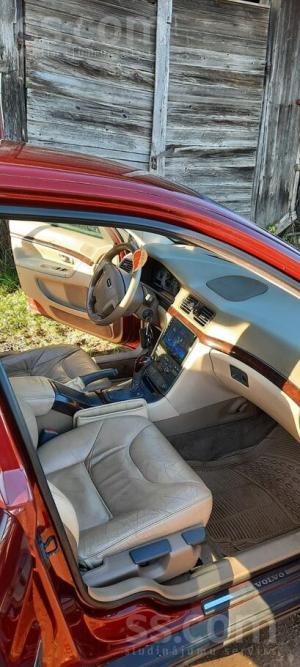 Sarkans Volvo S80 2001 Balvi, ar dzinēja tilpumu 2.50 L un nobraukumu 312 tūkst. km par 2000 €, foto 7 vietnē AUTOMOTO.COM.LV