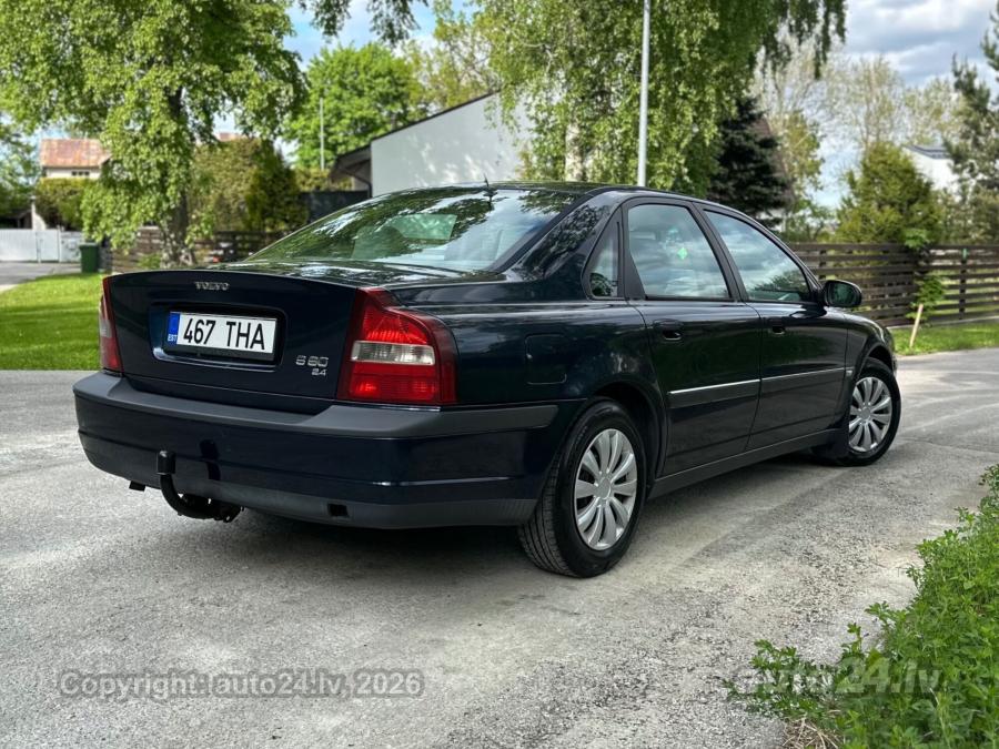 Volvo S80 1999 in Tallinn, with an engine capacity of 2.40 L and mileage of 356 thousand km for 990 €, photo 7 on AUTOMOTO.COM.LV