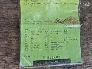 Volvo S80 1999 Kaišiadorys, ar dzinēja tilpumu 2.40 L un nobraukumu 400 tūkst. km par 700 €, foto  vietnē AUTOMOTO.COM.LV