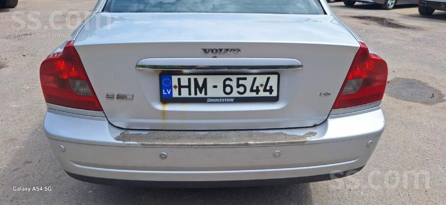 Volvo S80 2003 in Jurmala, with an engine capacity of 2.40 L and mileage of 459 thousand km for 1650 €, photo 5 on AUTOMOTO.COM.LV