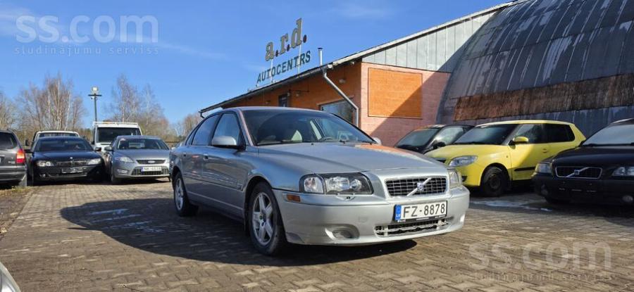 Volvo S80 2003 Valmiera, ar dzinēja tilpumu 2.50 L un nobraukumu 509 tūkst. km par 1150 €, foto 1 vietnē AUTOMOTO.COM.LV