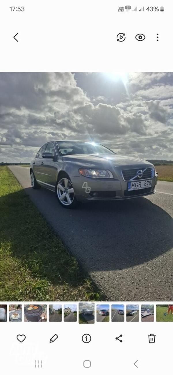 Volvo S80 2007 in Siauliai, with an engine capacity of 3.20 L and mileage of 345 thousand km for 3250 €, photo 1 on AUTOMOTO.COM.LV
