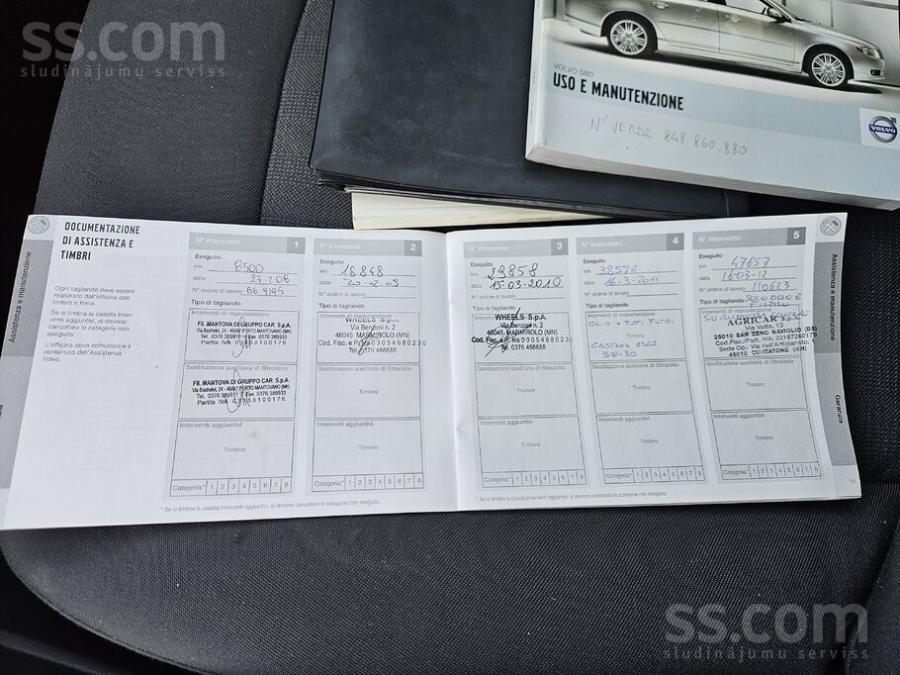 Вольво С80 2008 в Огре, объемом двигателя 2.40 л и пробегом 188 тыс. км за 5750 €, фото 14 на AUTOMOTO.COM.LV