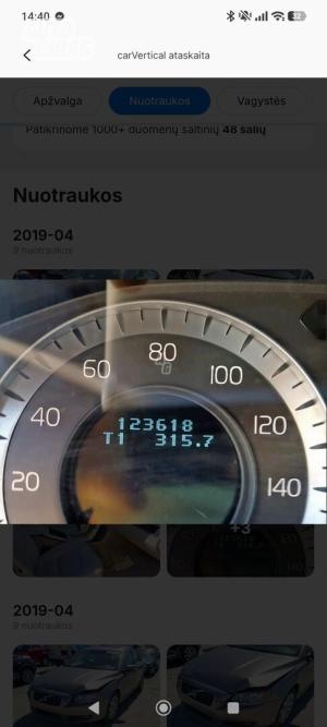 Volvo S80 2009 in Vilnius, with an engine capacity of 3.20 L and mileage of 295 thousand km for 5000 €, photo 19 on AUTOMOTO.COM.LV