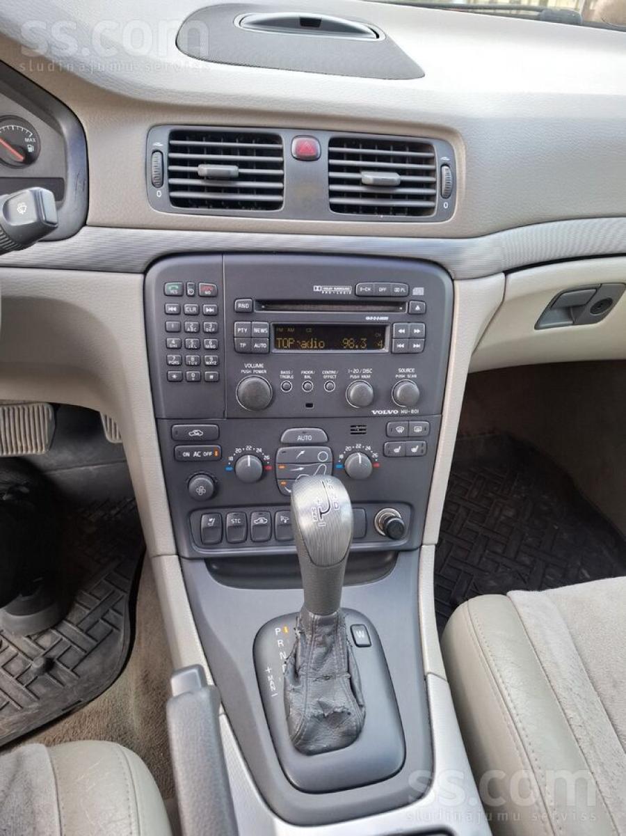 Violets Volvo S80 2000 Rīga, ar dzinēja tilpumu 2.80 L un nobraukumu 316 tūkst. km par 2100 €, foto 9 vietnē AUTOMOTO.COM.LV