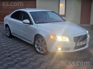 White Volvo S80 2008 in Talsi, with an engine capacity of 2.40 L and mileage of 0 thousand km for 5499 €, photo 10 on AUTOMOTO.COM.LV
