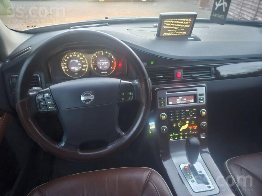 White Volvo S80 2008 in Talsi, with an engine capacity of 2.40 L and mileage of 0 thousand km for 5499 €, photo 23 on AUTOMOTO.COM.LV