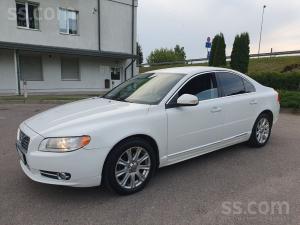 White Volvo S80 2010 in Daugavpils, with an engine capacity of 2.40 L and mileage of 0 thousand km for 4800 €, photo 4 on AUTOMOTO.COM.LV