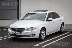 White Volvo S80 2014 in Riga, with an engine capacity of 2.00 L and mileage of 0 thousand km for 8950 €, photo 1 on AUTOMOTO.COM.LV