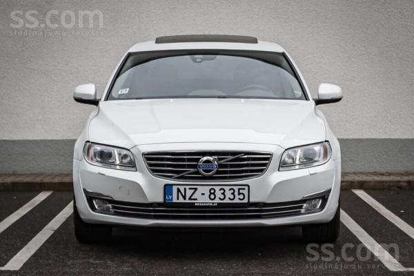 White Volvo S80 2014 in Riga, with an engine capacity of 2.00 L and mileage of 0 thousand km for 8950 €, photo 2 on AUTOMOTO.COM.LV