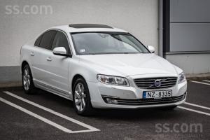 White Volvo S80 2014 in Riga, with an engine capacity of 2.00 L and mileage of 0 thousand km for 8950 €, photo 3 on AUTOMOTO.COM.LV